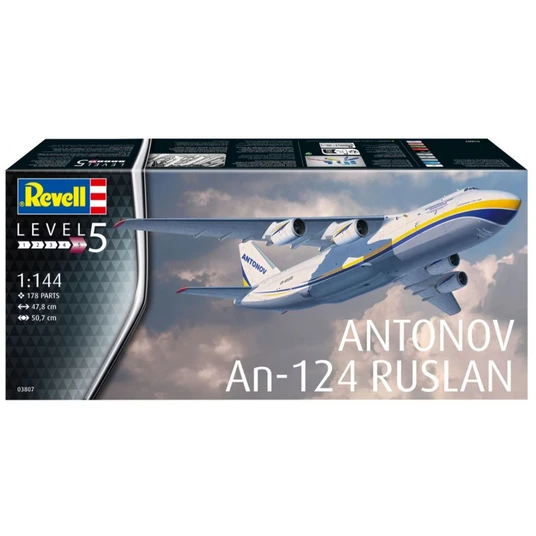 Antonov AN-124 Ruslan 1/144 plastikmudel. - BIGBOX.LT