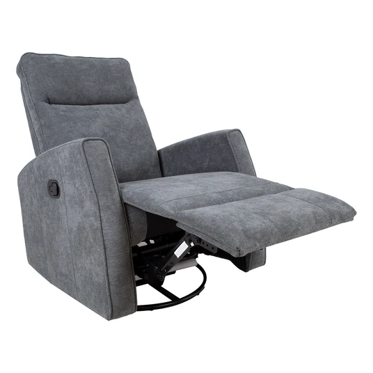 Recliner armchair EDDY with swinging and rotating manual mechanism ...