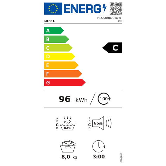 Kuivati Midea MD200H80BW/W-HR - BIGBOX.LT