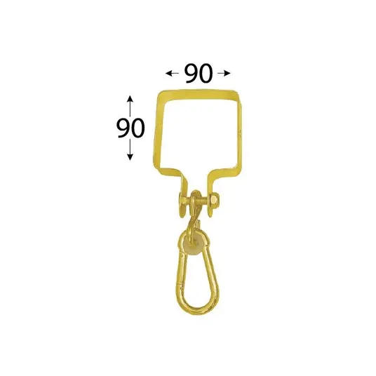 Kablys sūpuoklėms MHK90 8859, 90 x 90 mm - TECHNORAMA